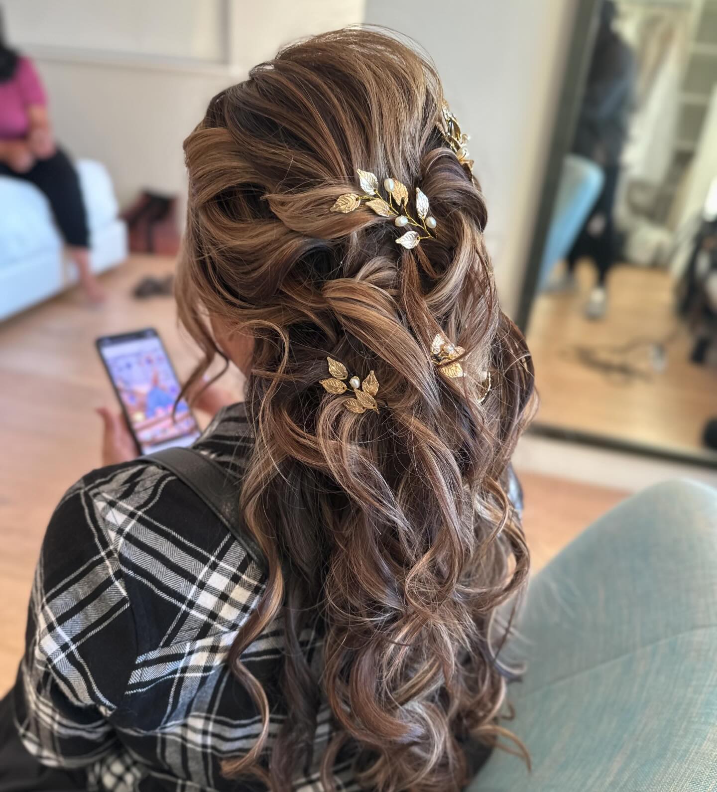 Fabelhafte Frisur Hochzeitsgast Glatte Haare Bilder