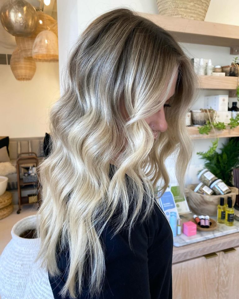 35 Balayage Blond Styles für einen frischen Look