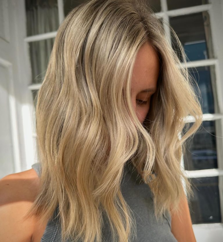35 Balayage Blond Styles für einen frischen Look