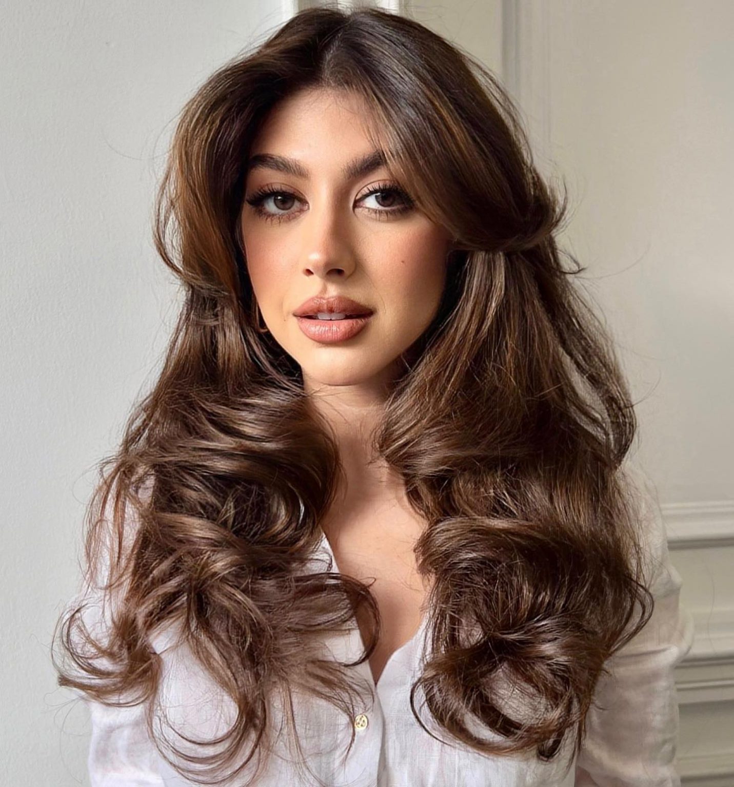Negin Mirsalehi Halb Hoch Halb Unten Frisuren F 252 R Lange Haare Brauner