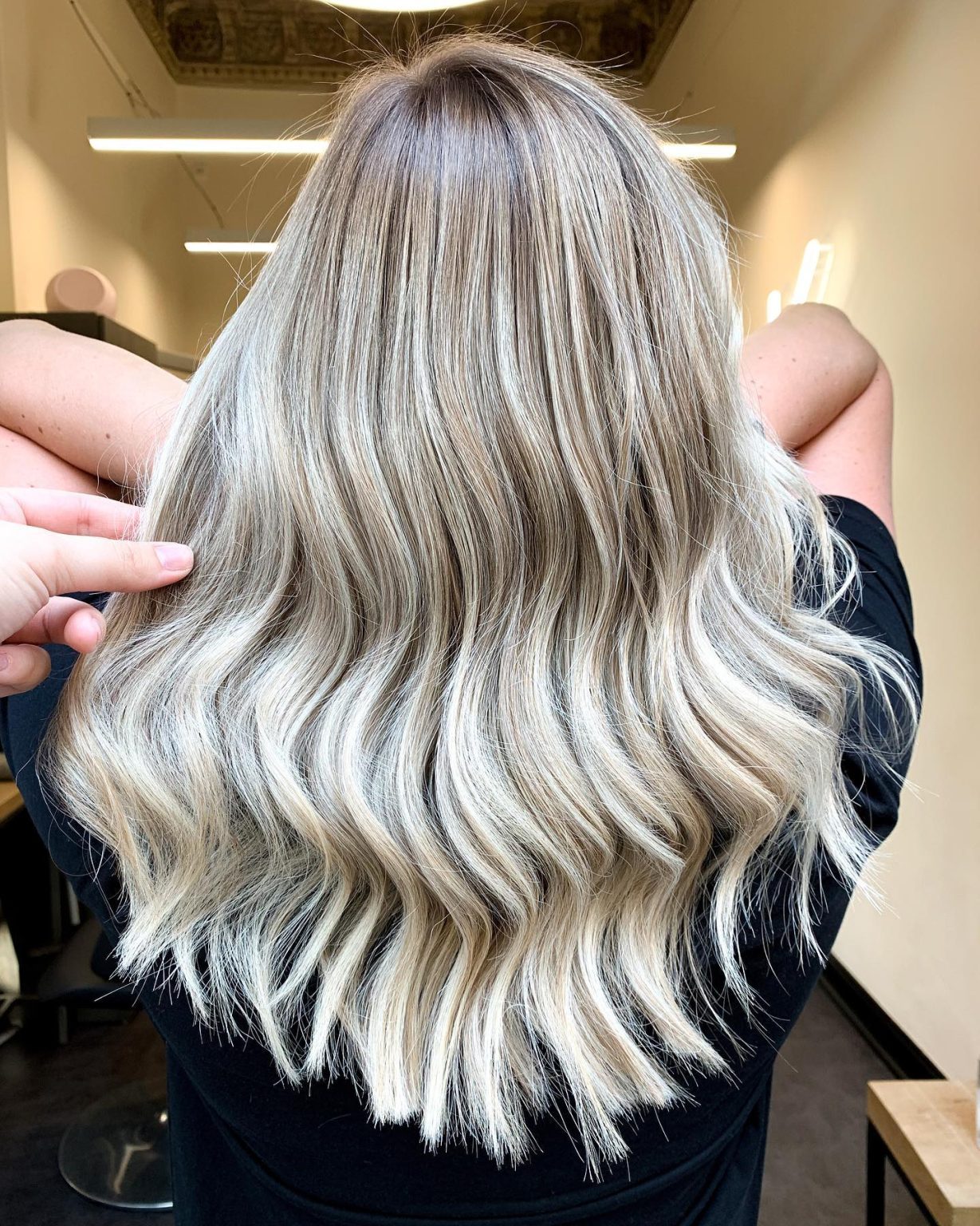 Aschblondes Haar Aufpeppen