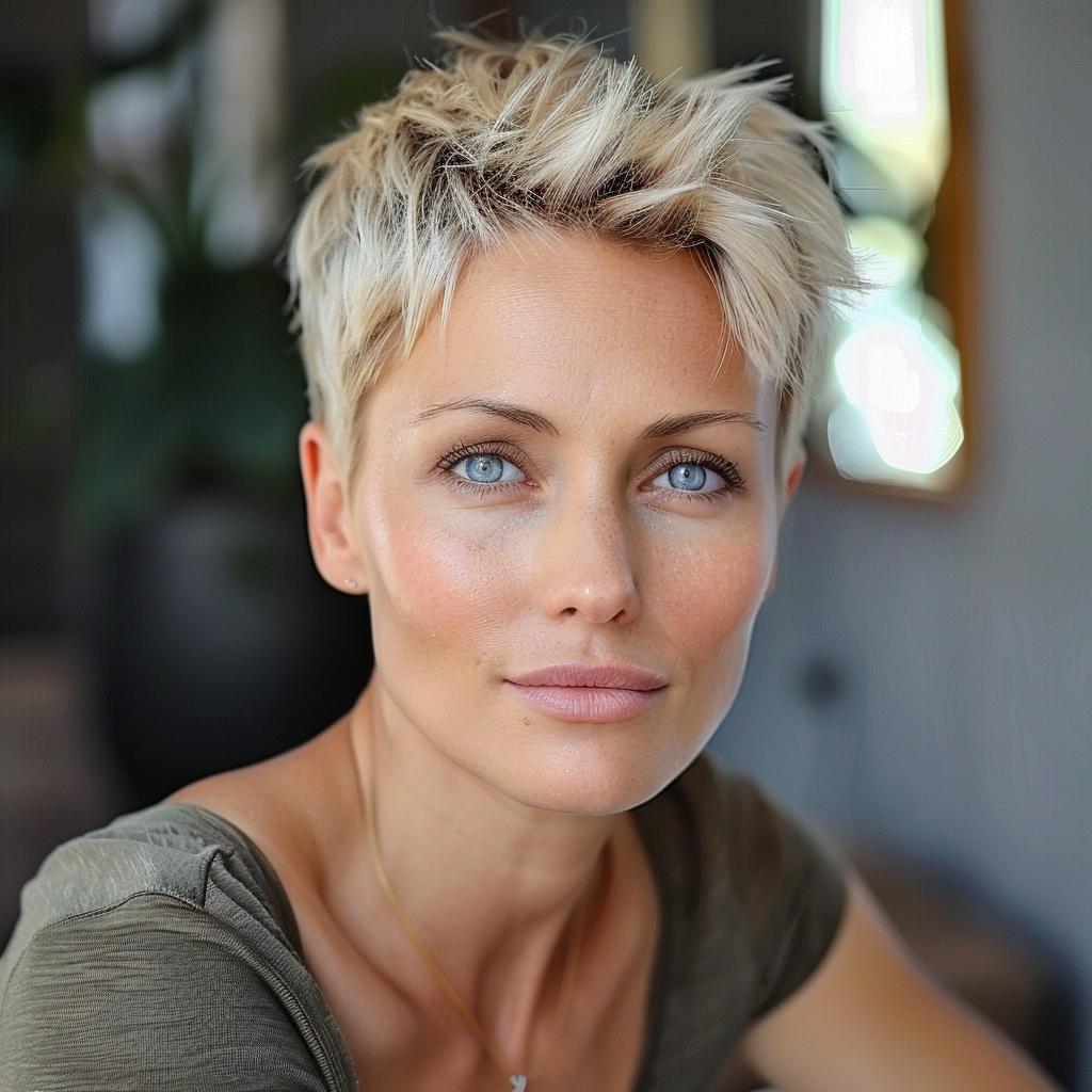 36 Kurzhaarfrisuren für Damen Ab 60: Stilvoll und Zeitlos