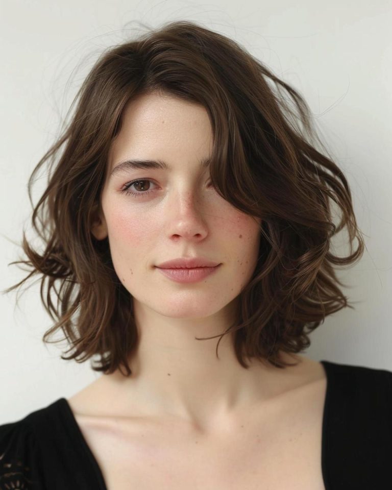 35 Moderne Frisuren für Mollige Frauen mit Rundem Gesicht